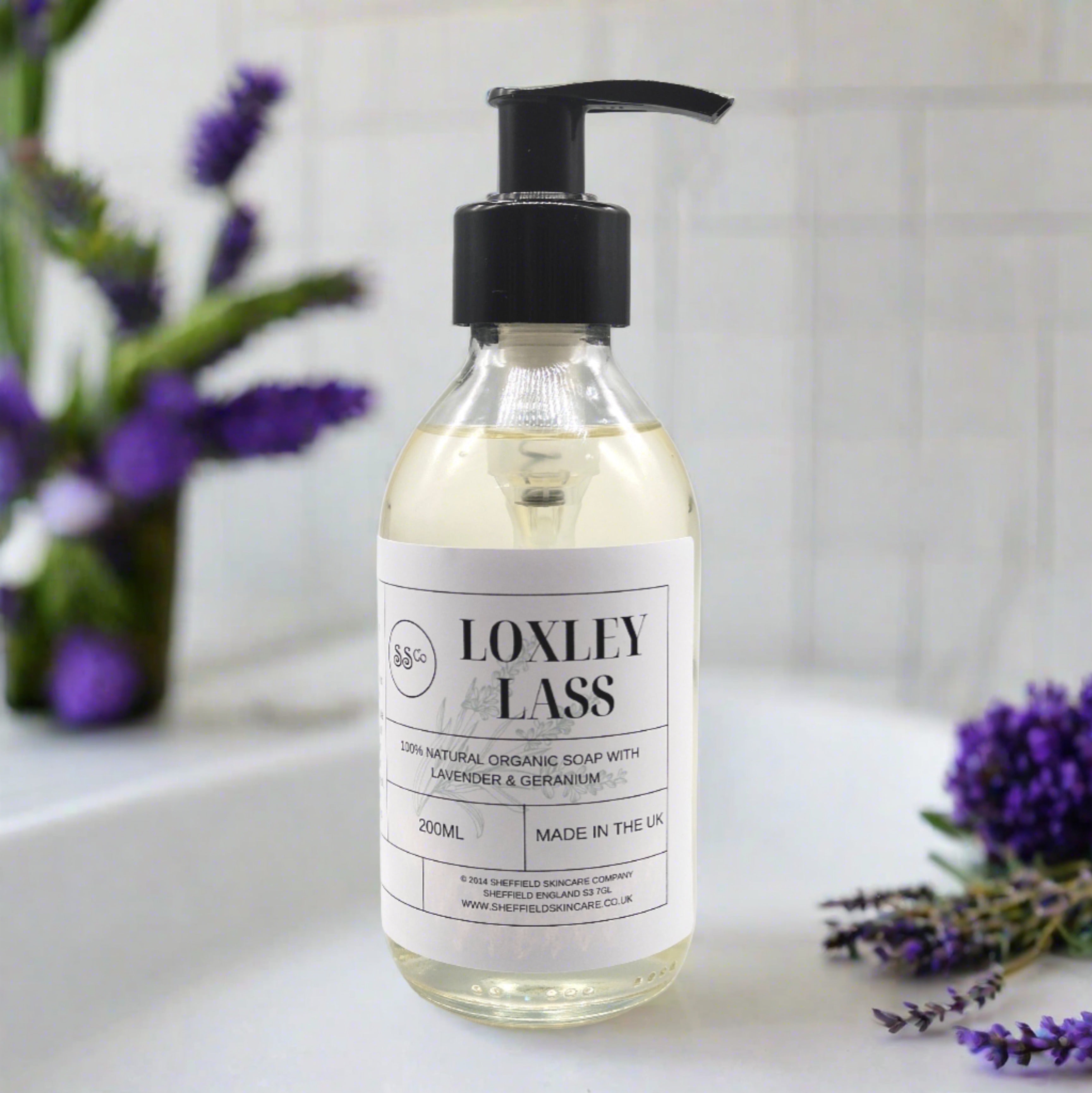 Loxley Lass Liquid Soap – Sheffield Skincare Company